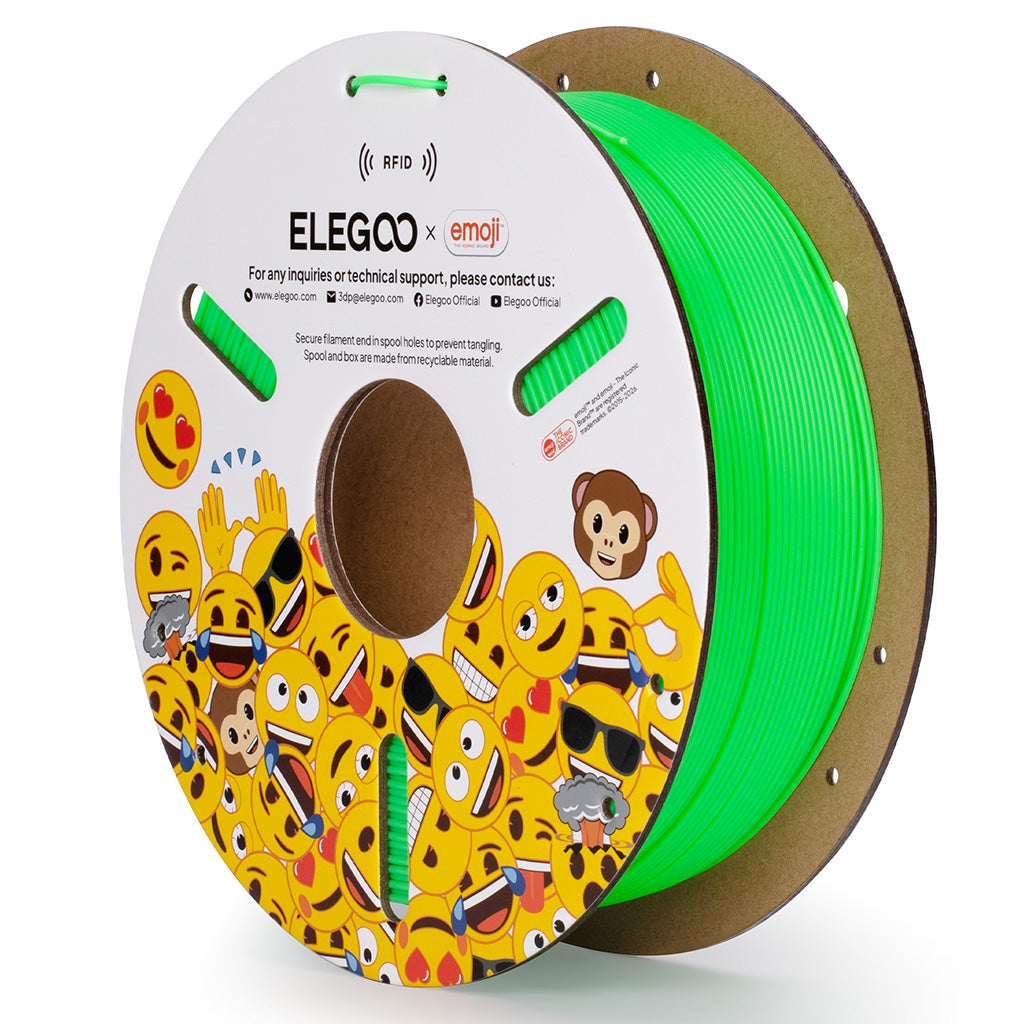PLA (RFID) emoji® Edition 3D Printer Filament | 10 kg – ELEGOO EU